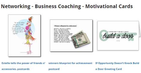 Money Greeting Cards for Network Marketing Teams