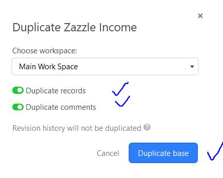 Airtable Spreadsheet for Zazzle Income - Earnings and Referral Tutorial
