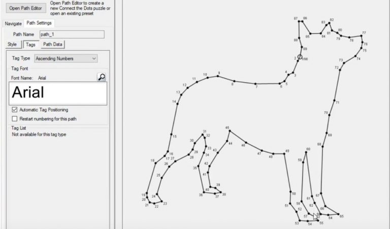Create Your Own Dot-to-Dots Picture Puzzle Shapes - Easy 2020 Software