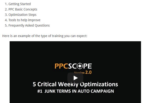 PPC Scope Software Review - Amazon Pay Per Click Tutorial